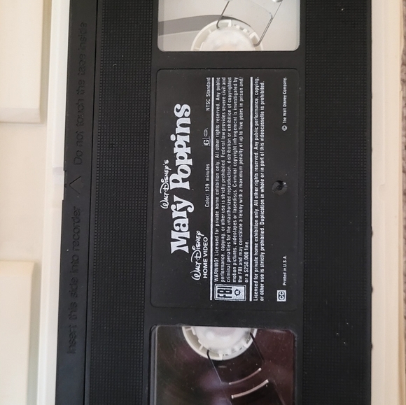 Disney | Media | 989 Mary Poppins Walt Disney Vhs 1964 | Poshmark